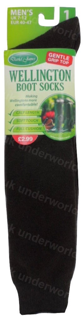 Mens Welly Socks Wellington Boot Wellie Liners Fishing Hiking Adults ...