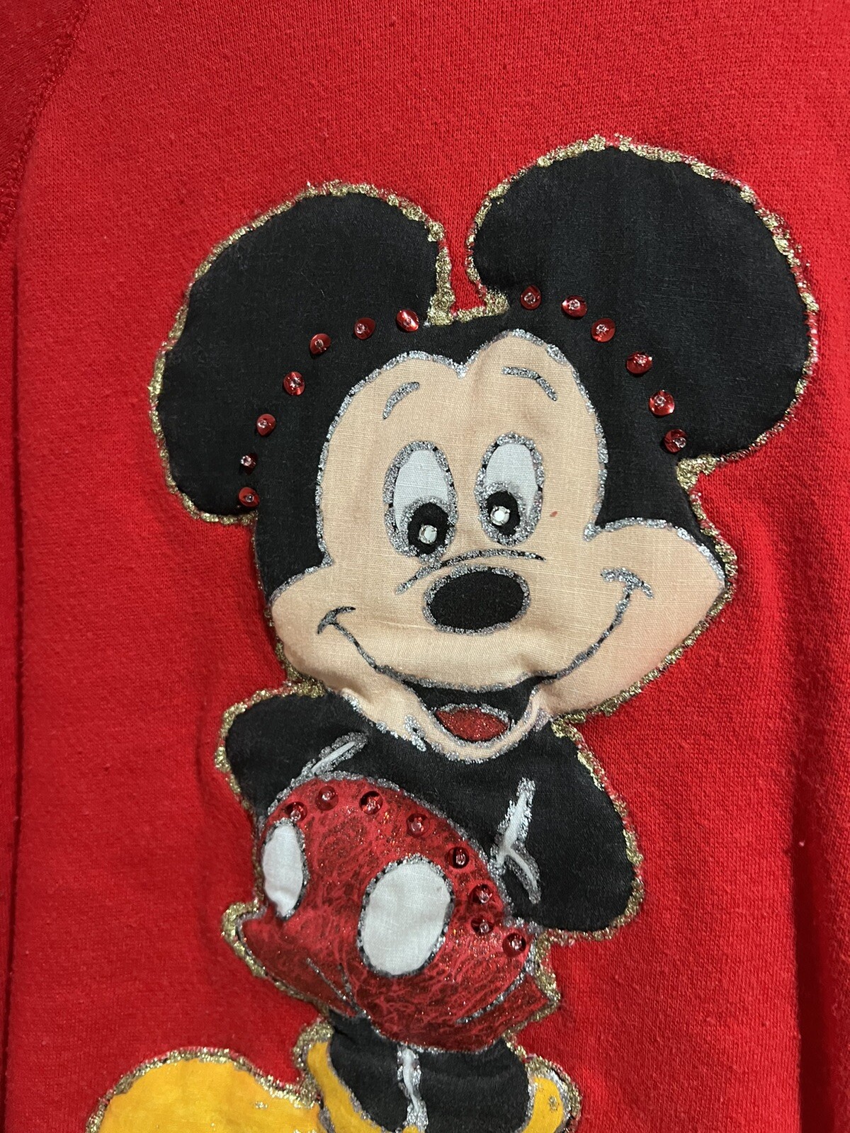 Rare Vintage Bassett-Walker Red Mickey Mouse Beach Sw… - Gem