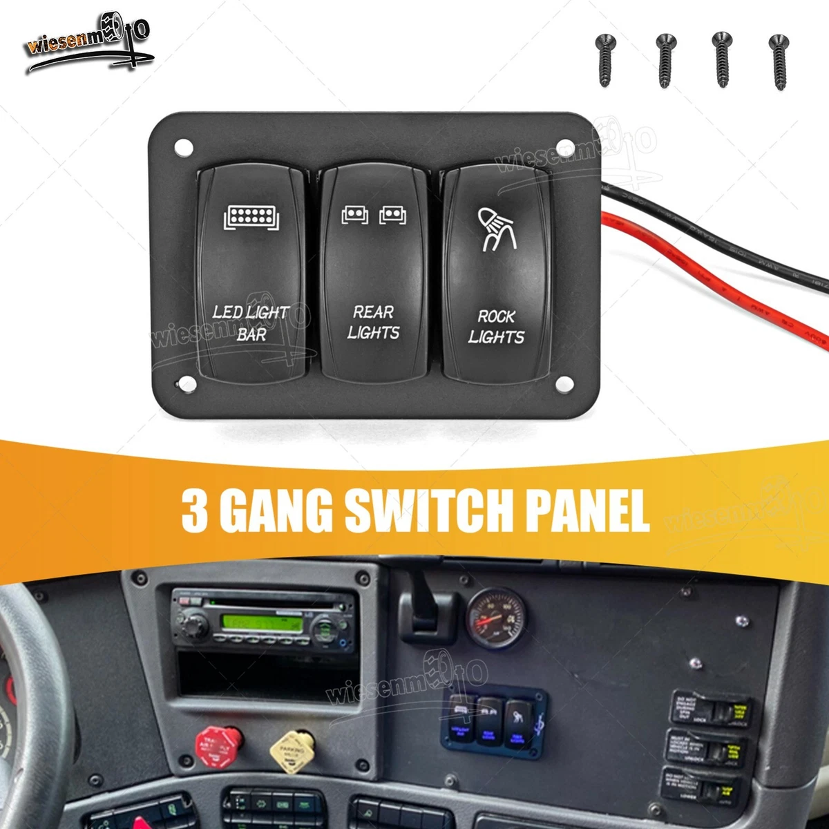 Jeep Toggle Switch Panel