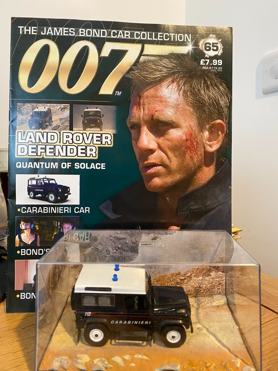 James Bond Car collection - #65: LAND ROVER DEFENDER - (quantum of ...