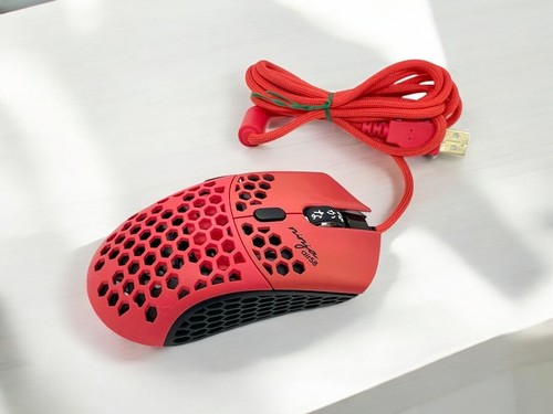 FinalMouse Air58 Ninja Cherry Blossom Red Gaming Mouse Lightweight In ...