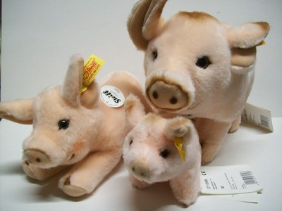 1 steiff Schwein Sissi 3 Größen Auswahl 15 22 oder 28 cm Schweinchen ...