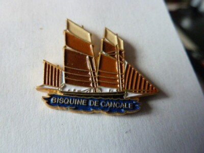 PIN'S BATEAUX / BISQUINE DE CANCALE / RARE | eBay