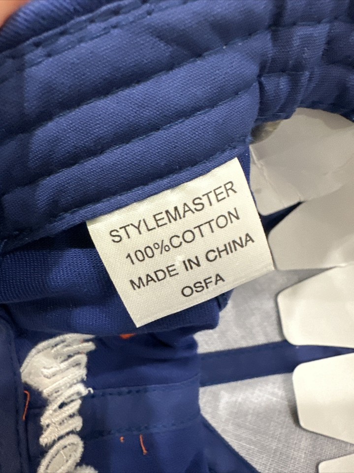 Tide Racing #32 Downy Hat Cap Royal Blue Multi ColorStriped White Bill ...