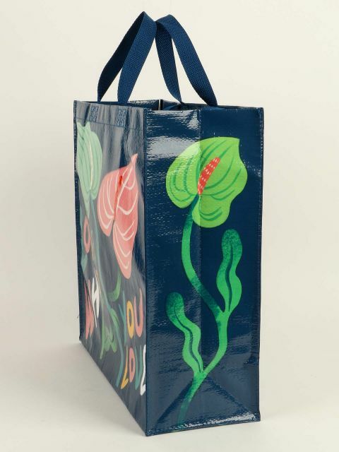 Blue Q SHOPPER Reusable Tote For: Beach Groceries Pet Car Gym Laundry ...