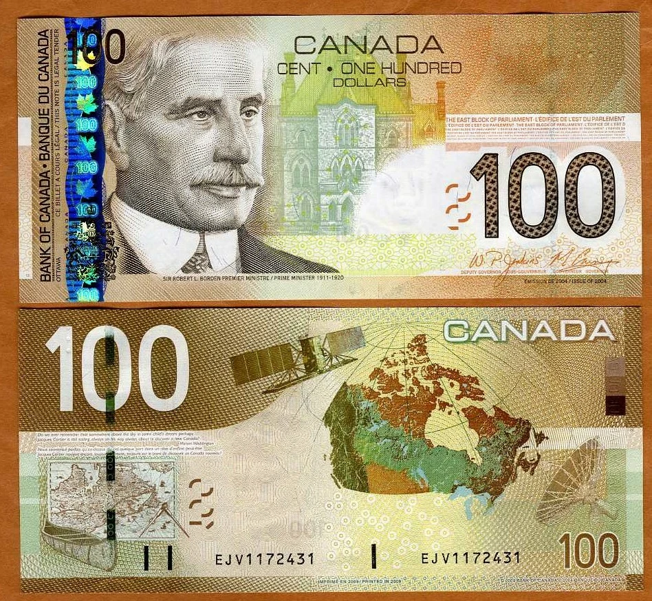 Canadian Money 100