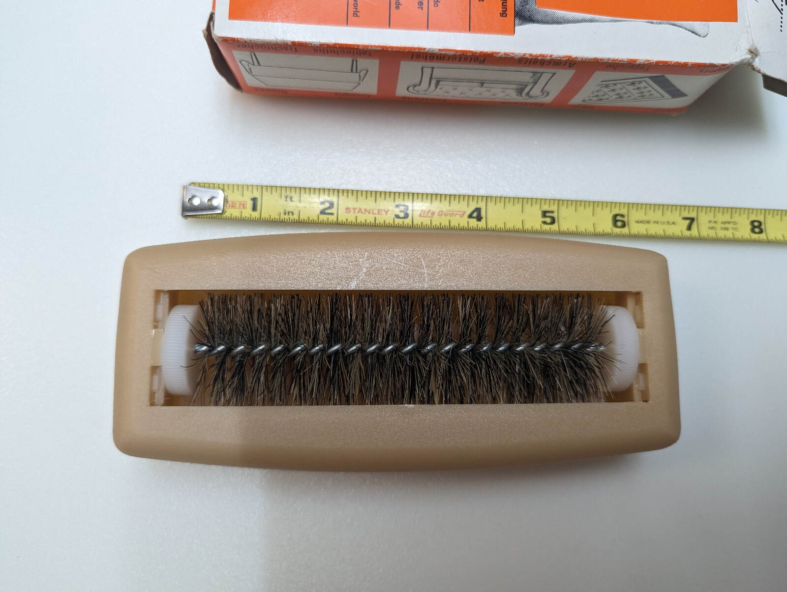 Vintage German Brush Fluppi Sweeper Lint Brush Germany Box Car pool ...