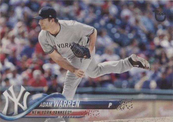 2018 Topps - Adam Warren #402 Vintage Stock /99 for sale online | eBay