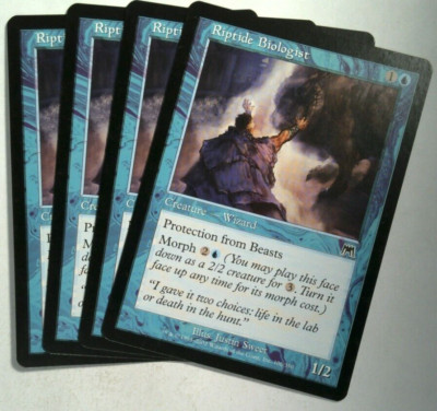 Mtg Riptide Biologist x4 | eBay