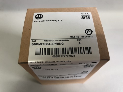 Allen-Bradley 5069-RTB64-SPRING /A Compact 5000 Spring RTB Factory ...