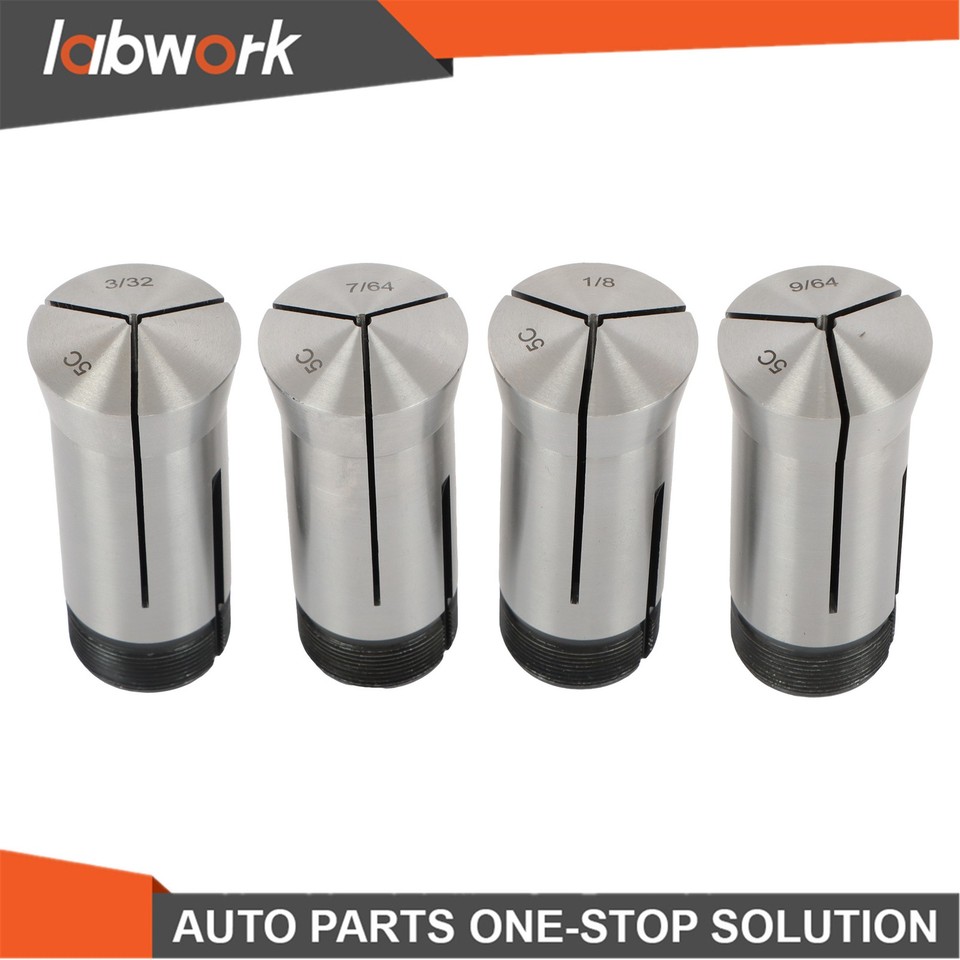 Labwork 72 Pack 5C Collet Set 1/64" to 1-1/8" Range with Storage Rack | eBay