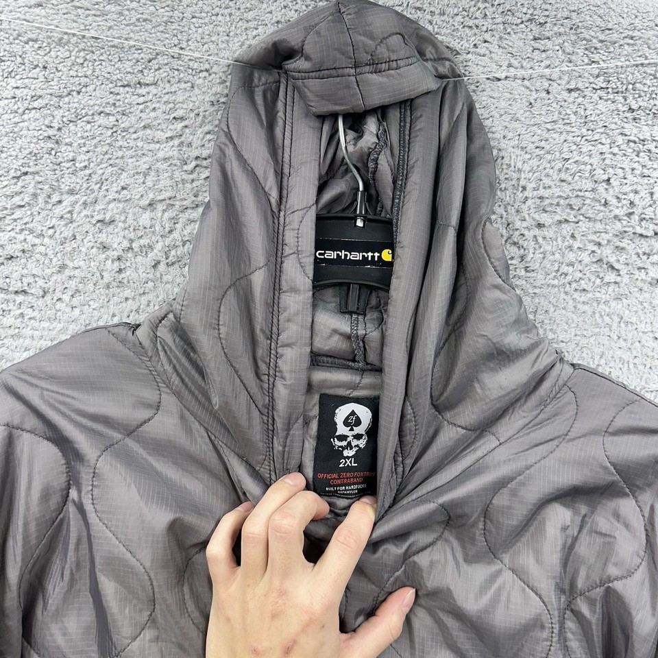 Official Zero Foxtrot Contraband Nylon Hoodie Hooded Pullover Jacket ...