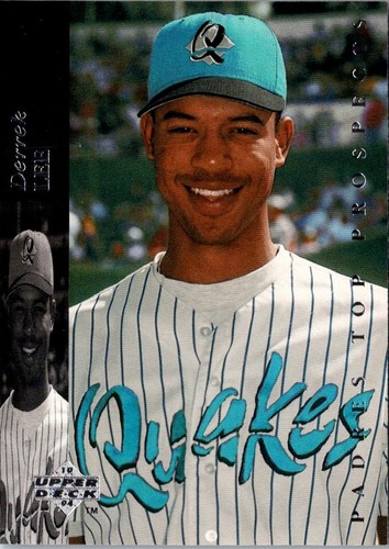 1994 Upper Deck Minors Derrek Lee #116 Rancho Cucamonga Quakes Baseball ...