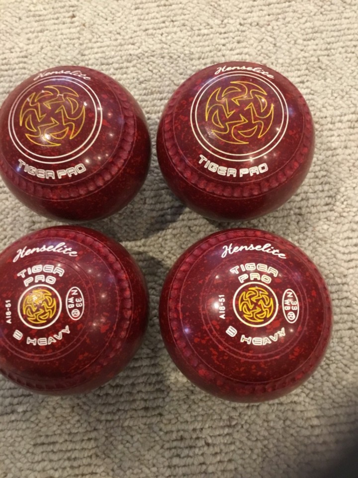 henselite tiger pro lawn bowls size 3 | eBay UK