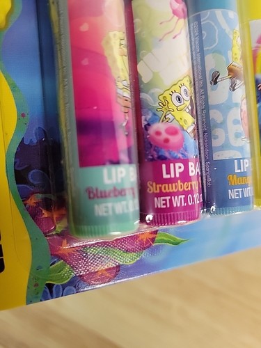 Nickelodeon SpongeBob SquarePants Flavored Lip Balms--10 Pack--Brand ...