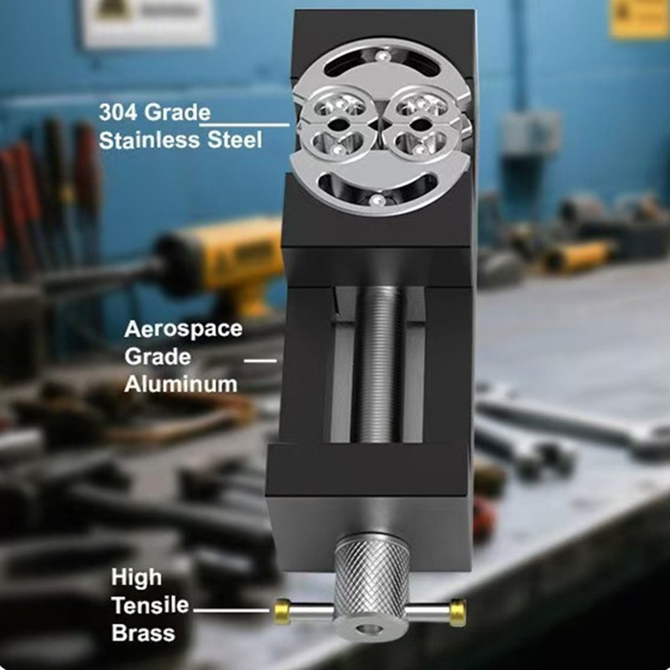 Precision Bench Vise Clamp for Wood Metal Plastic Heavy Duty with ...