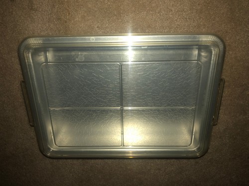 VINTAGE 1960s REMA ALL ALUMINUM BAKING PAN w/ PLASTIC TRAVEL LID MCM 13 ...