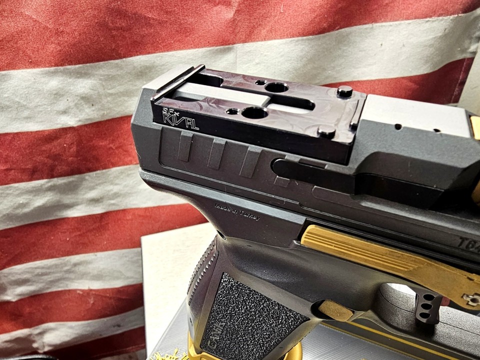 Canik TP9, Combat Elite, Rival, Optic plate RMR SRO Holosun 508T 507CX2 ...