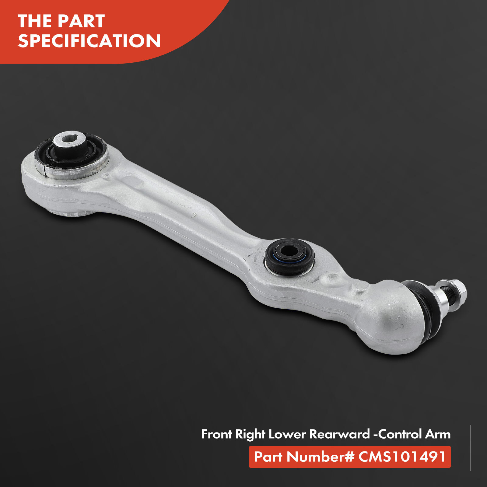 2Pcs Front Lower Rearward Control Arm for Mercedes-Benz S550 S550e ...