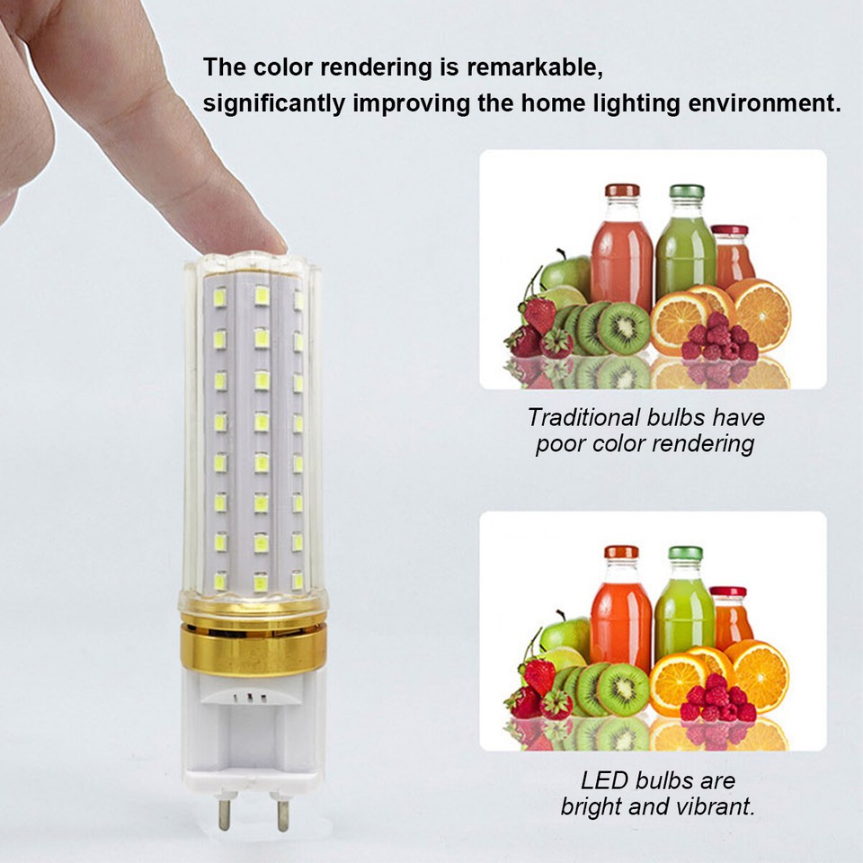 1X 10X G12 LED Corn Light Bulbs Bulb 220V 10W 20W 3000K 4500K 6000K ...