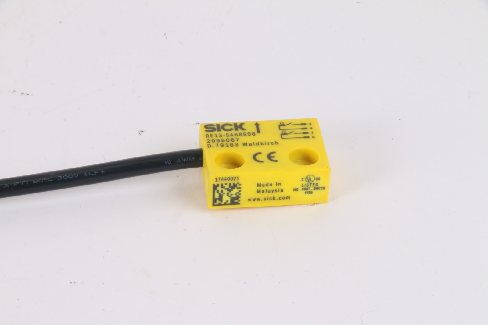 Sick Optic RE13-SA68S08 Safety Switch W/ Connector Cable | eBay