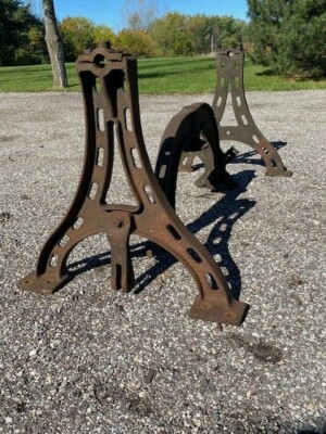 RARE Henry Stuckstede Church School Bell Yoke & Cradle Legs 1880s ...