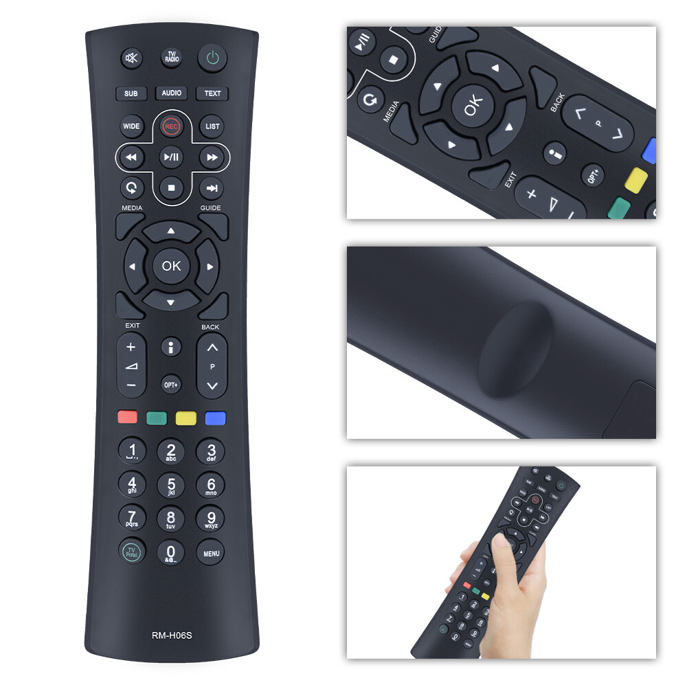 New RM-H06S Remote Control For Humax PVR Freeview HD Recorder HDR-1800T ...