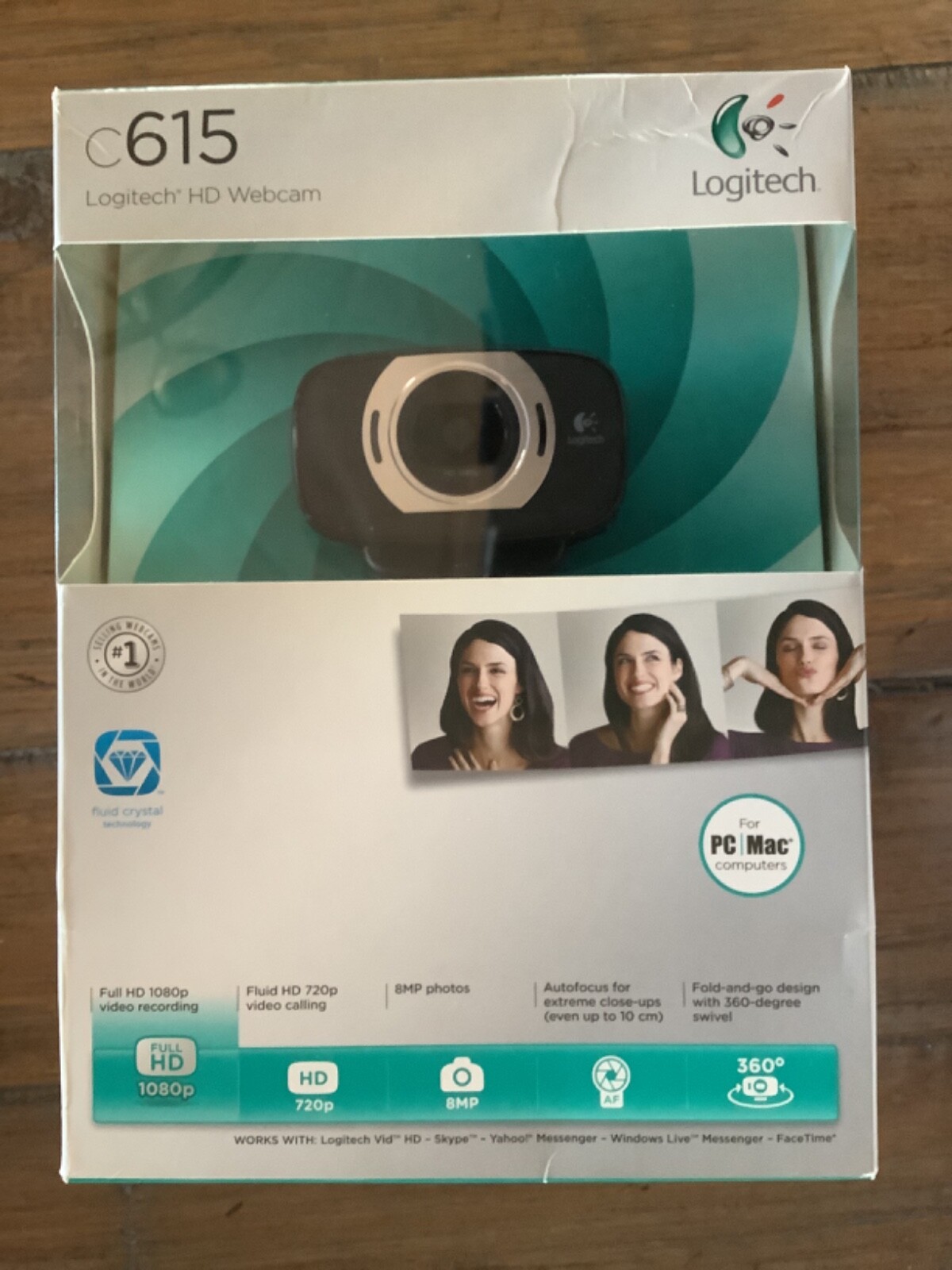 LOGITECH HD WEBCAM***C615***BRAND NEW*** | eBay