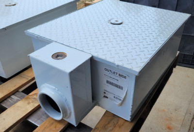 ZURN LOW PROFILE GREASE TRAP 40 LB Z1171-500, 20 GPM, Inlet 3" | eBay