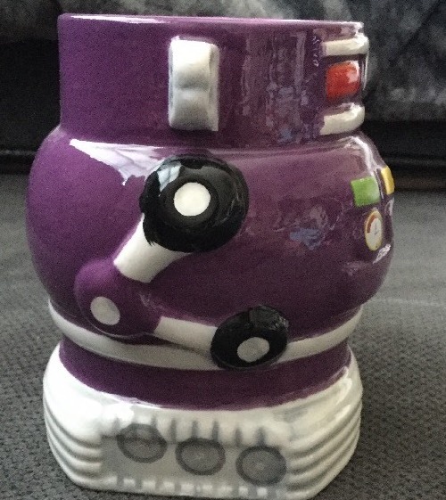 Novelty Robot Mug - Coffee Tea Cup Retro Geek Funky Boxed Gift Ceramic ...