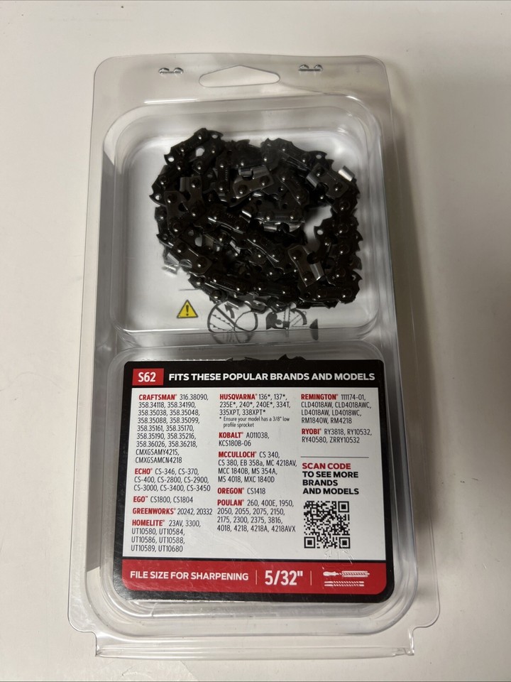 Oregon S62 Chainsaw Chain for 18 in. Bar (2-Pack) S62T-21 🔥NEW🔥 | eBay