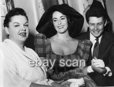 JUDY GARLAND EDDIE FISHER ELIZABETH TAYLOR 8X10 PHOTO 64 | eBay