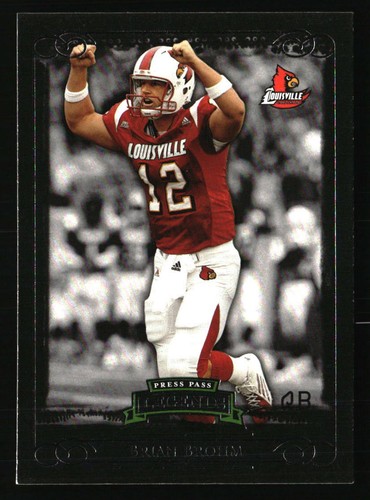 Brian Brohm 2008 Press Pass Legends #18 FOOTBALL Card | eBay