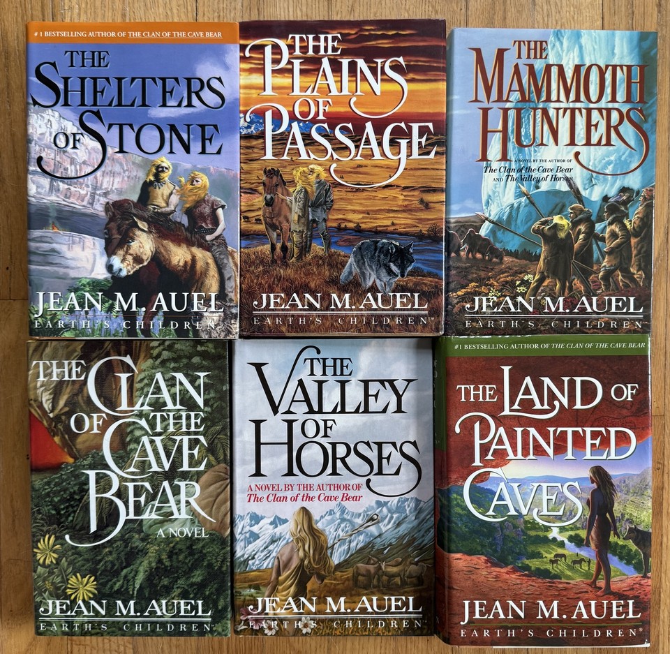 Complete Series Set EARTH'S CHILDREN 1-6 Jean M. Auel HB Lot | eBay