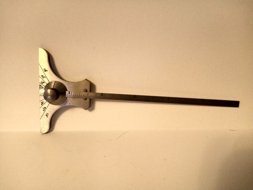 L.S. STARRETT Co. No. 236 Depth & Angle Gauge 6". VGUC!!! | eBay