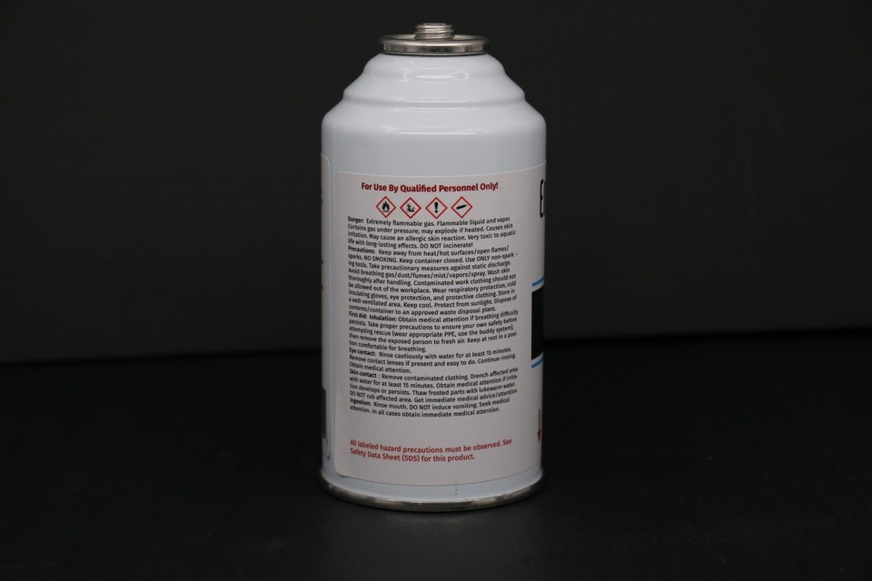 Enviro-Safe R-600a Refrigerant Inverted Piercing 6 oz 3 Cans #8070 | eBay