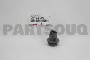 9007599106 Genuine Toyota PLUG ASSY, FRONT TURN SIGNAL LAMP 90075-99106 ...