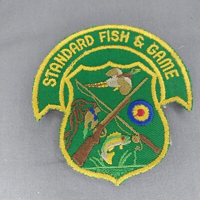 Standard Fish & Game 4" Hunting Conservation Patch | eBay