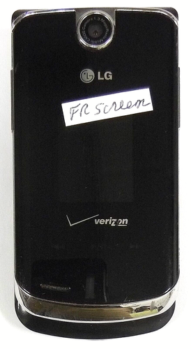LG VX8600 - Black and Silver ( Verizon ) Rare Cellular Flip Phone ...