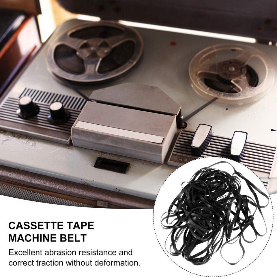40 Pcs Tape Recorder Belt Machine for Recorders Cassette Repair ...