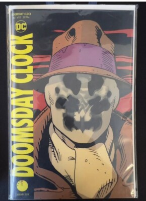Doomsday Clock #1 Of 12 Lenticular 3D Variant Cover 2018, DC MINT NEVER ...