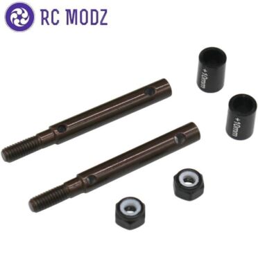 Hot Racing AUTB39W10 Axial Capra SCX10 III +10mm Steel Portal Drive ...