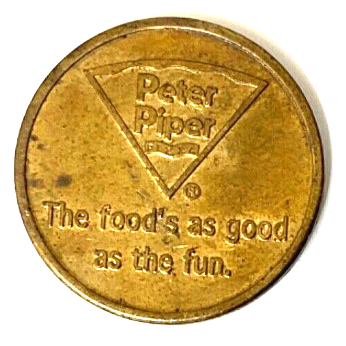 Peter Piper Pizza Game Token | eBay