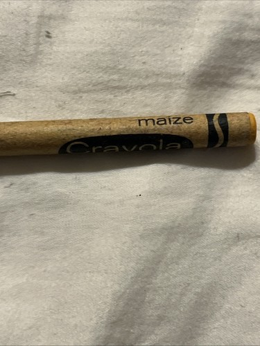 Crayola Crayons Vintage Maize, Retired Color Lot Binney Smith NY Rare ...
