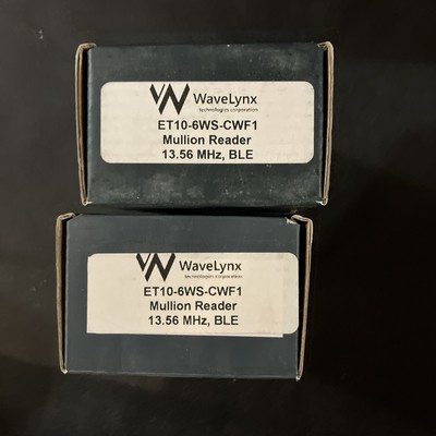 WaveLynx ET10-6WS-CWF1 Mullion Reader 13.56 MHz, BLE | eBay
