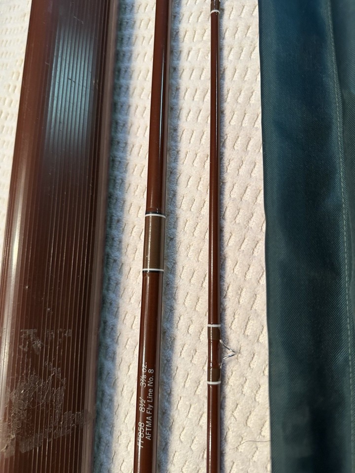 Very Nice Vintage 1976-78 Fenwick FF 858, 8 1/2' Fiberglass Fly Rod For ...