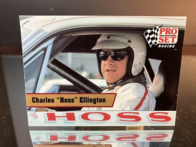 Rare Charles "Hoss" Ellington Pro Set Racing 1991 Card #L32 Legend | eBay