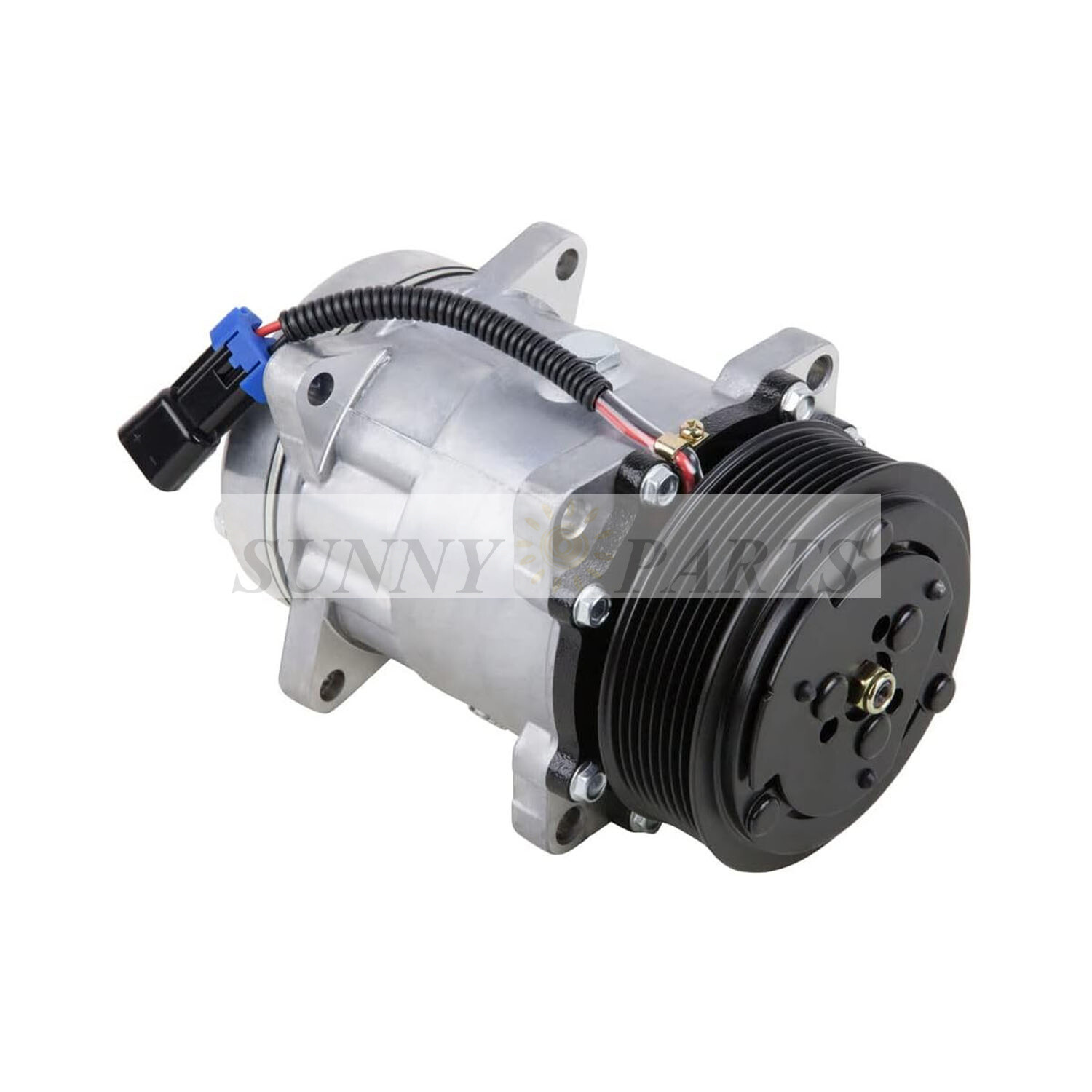 12V SD5H11 A/C Compressor 87546525 fits CASE Skid Steer Loader 410 | eBay