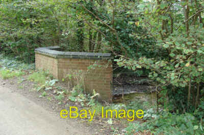 Photo 6x4 Bridge Abutment, east of East Winch West Bilney This shallow ...