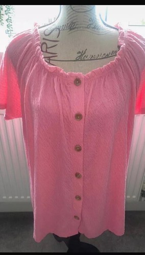 Nutmeg Gorgeous Ladies Pink Top Size 18 | eBay UK